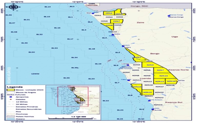 Oil Field Africa Review | Angola 2023 License Bid Round Countdown ...