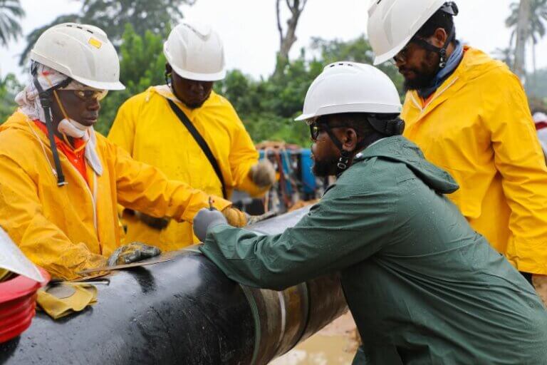 Oil Field Africa Review | Ubeta Pipeline Receives First Torch of Arc ...